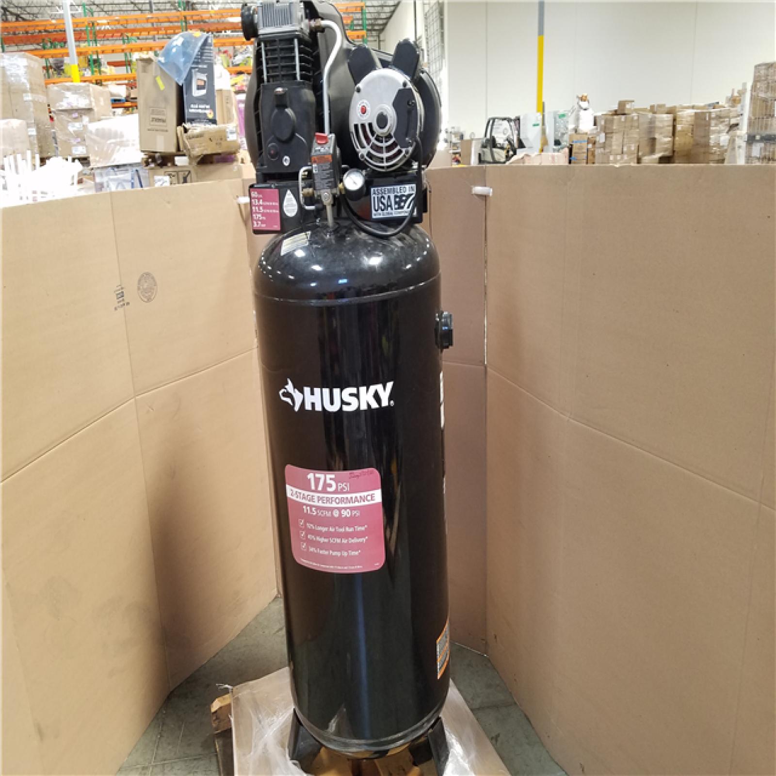 CALIFORNIA AS-IS HUSKY 175 PSI AIR COMPRESSOR