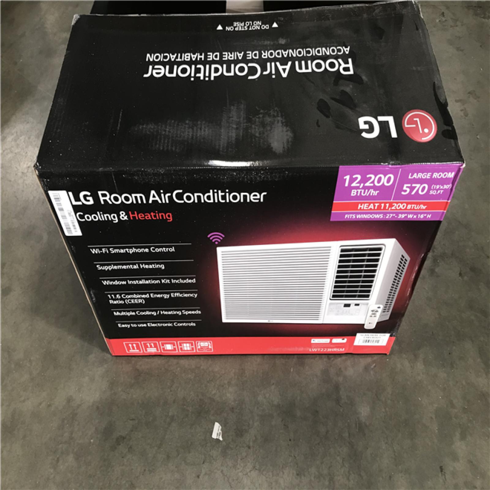 California As Is Lg 12 200 Btu 230 208v Window Air Conditioner Cools