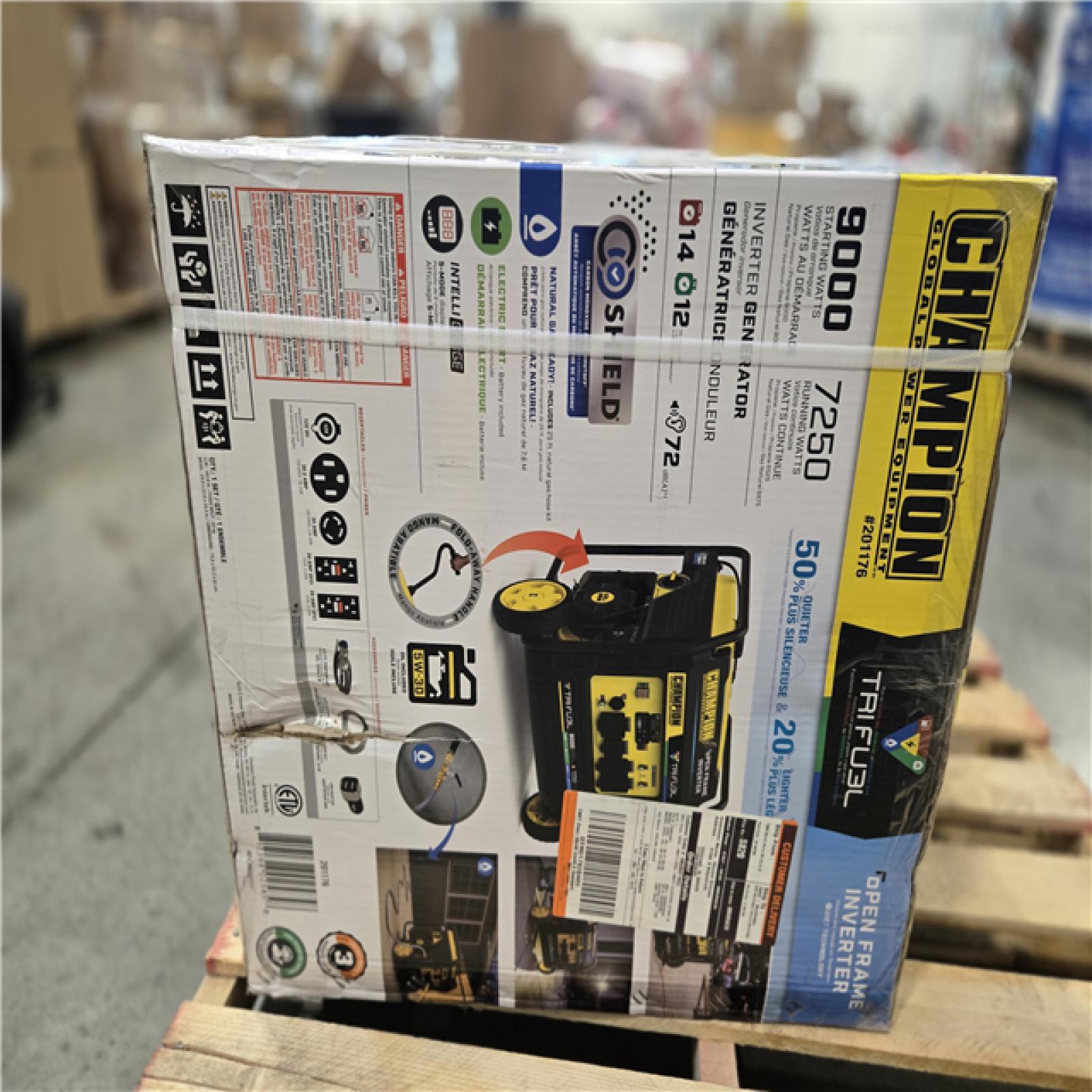 DALLAS LOCATION - Champion Power Equipment 9000-Watt Electric Start Tri ...