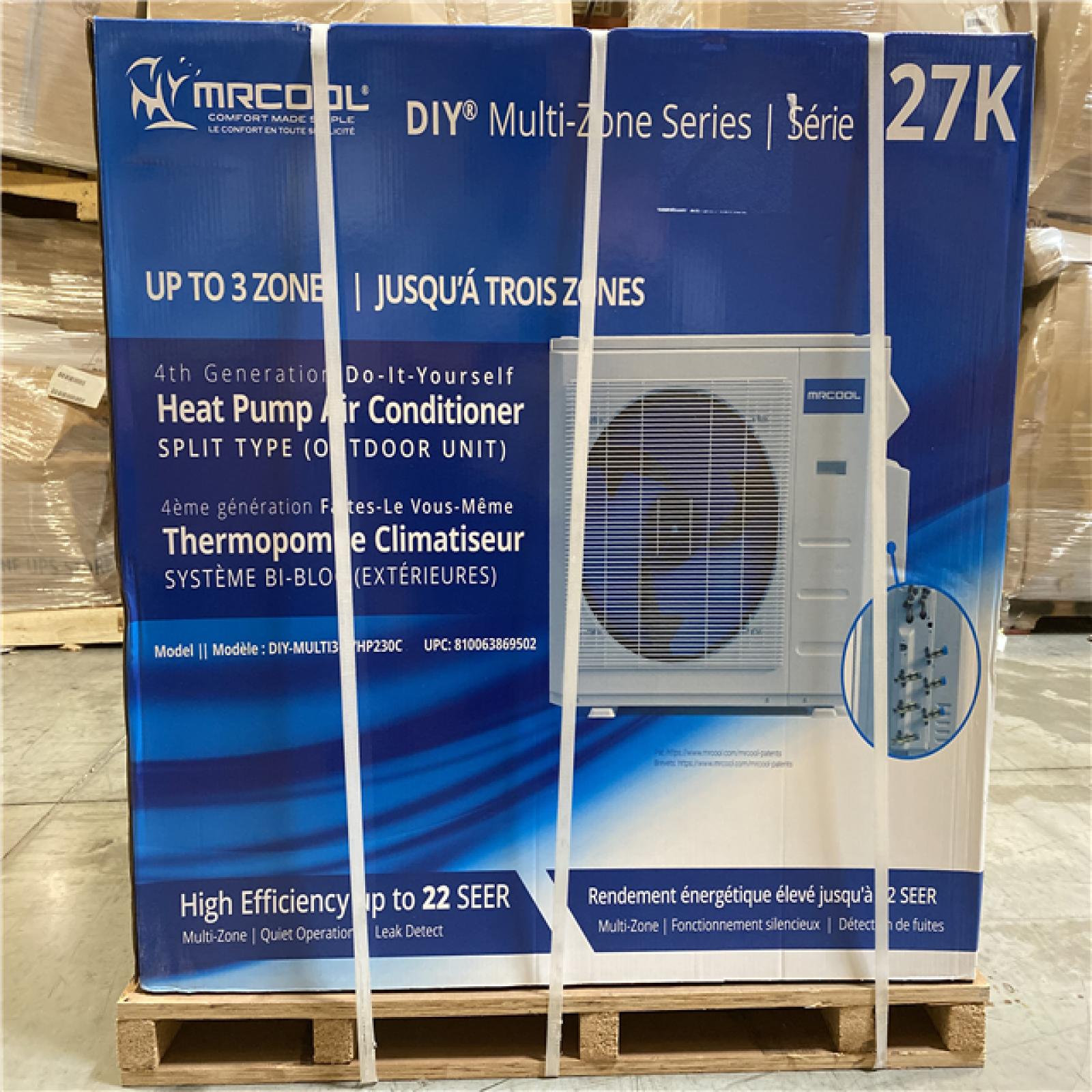 Dallas Location Mrcool 27000 Btu H Diy Mini Split Heat Pump A C
